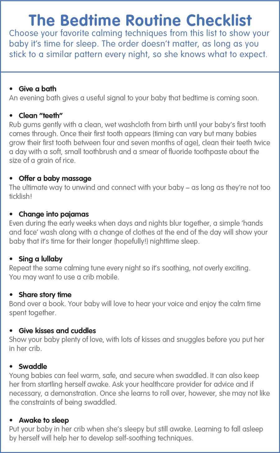 How to establish a bedtime routine | Nestlé Baby & me