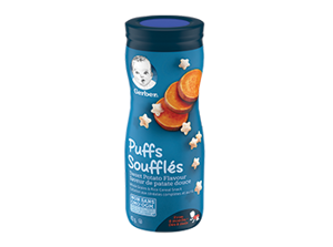 Gerber healthy snacks for baby | Nestlé Baby & me