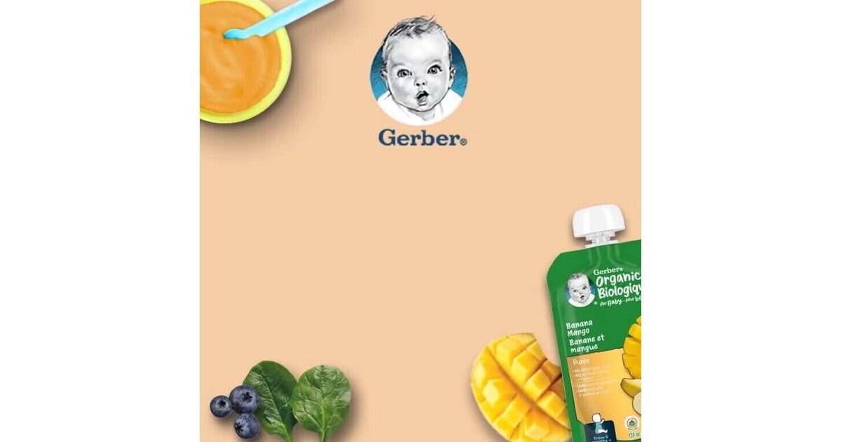 Gerber Food - Baby puree | Nestlé Baby & me