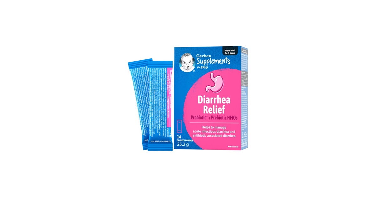 Baby Diarrhea Relief | Gerber® Supplements for Baby